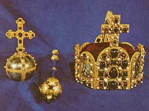 A Festa de Coroação para o Imperador do Sacro Império Romano Alemão de ...