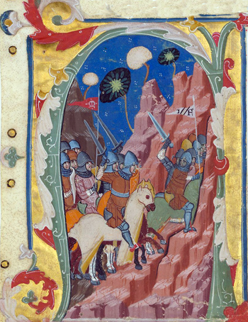 Guerreiros Macabeus Eleazar e Judas Macabeu inspiram os Cruzados de ...